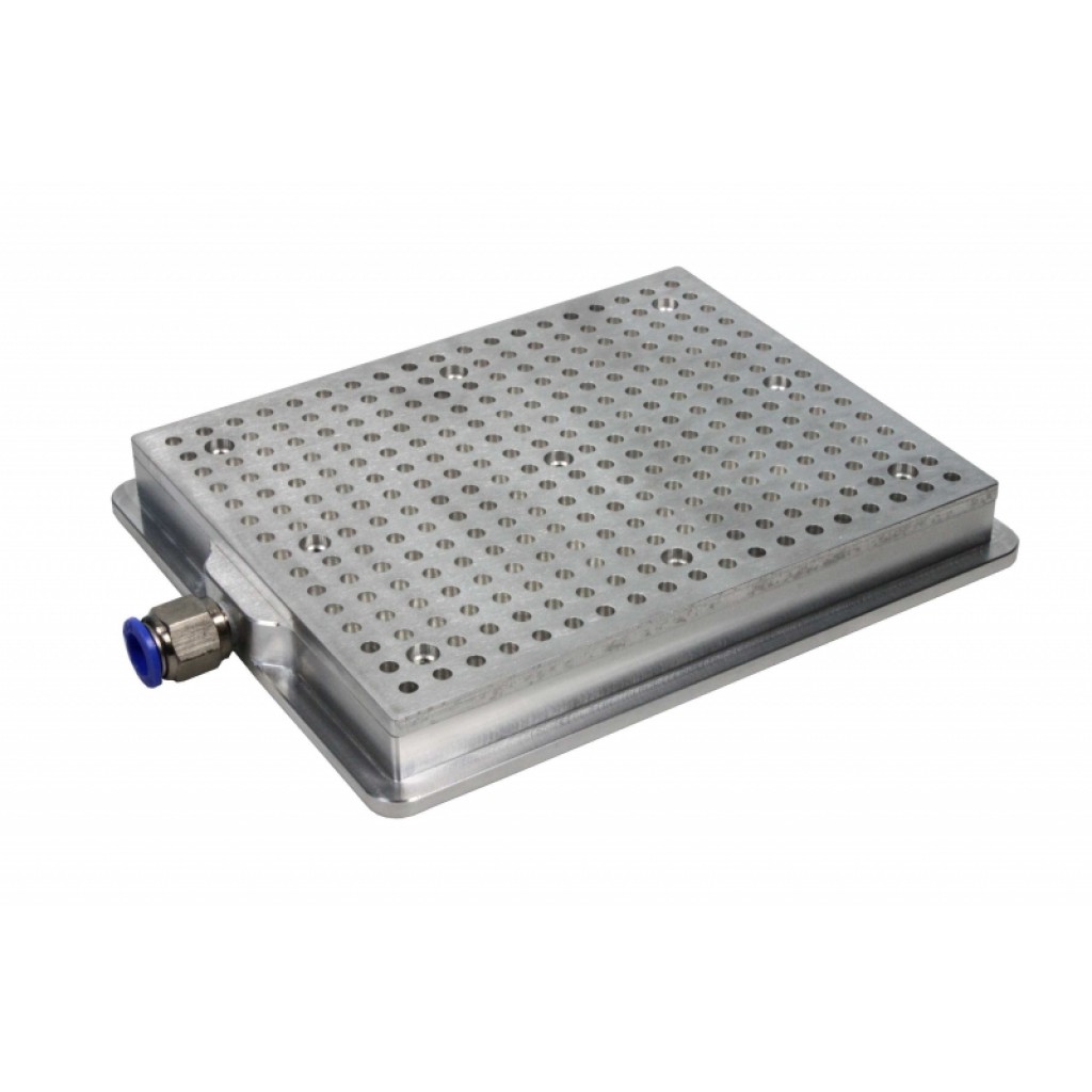 Vacuum table 2016 GAL for CNC metal working - CNC Clamping