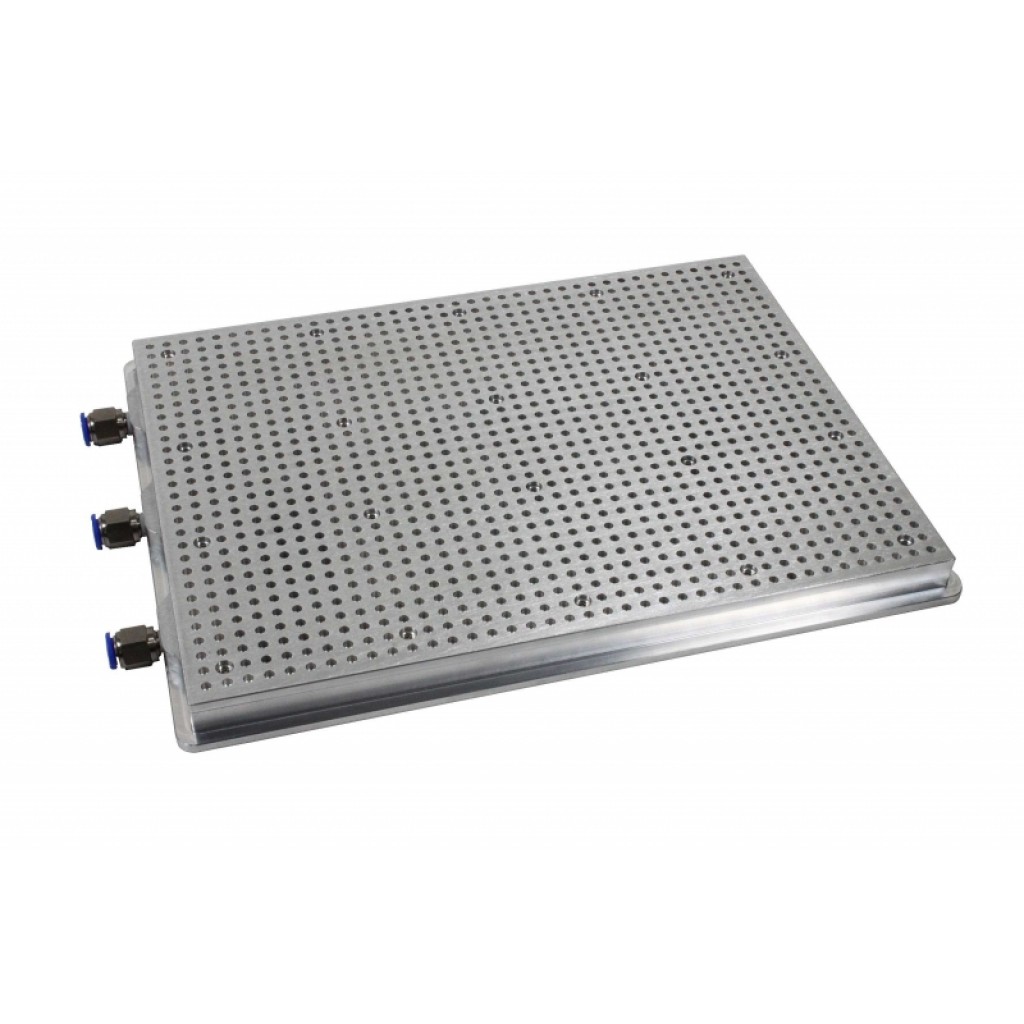 Vacuum table 4030 GAL for CNC metal working - CNC Clamping